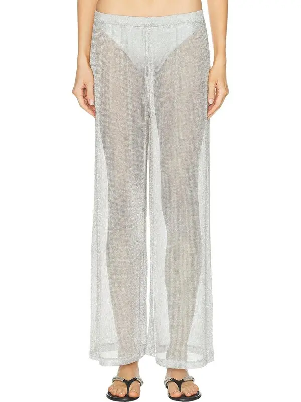 Staud Ali Pant - Silver