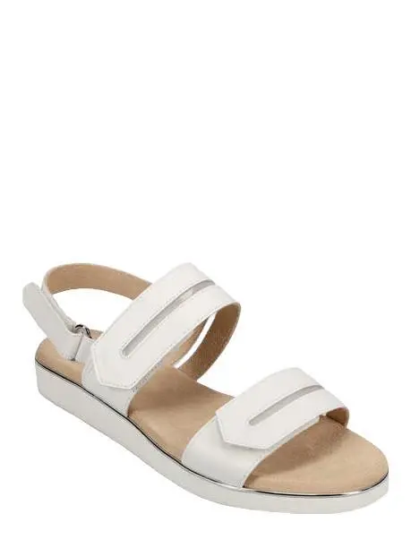 Vaneli Espe Slingback Wedge Sandal - White