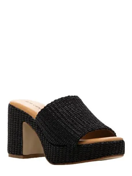 275 CENTRAL Skattebo Platform Sandal - Black