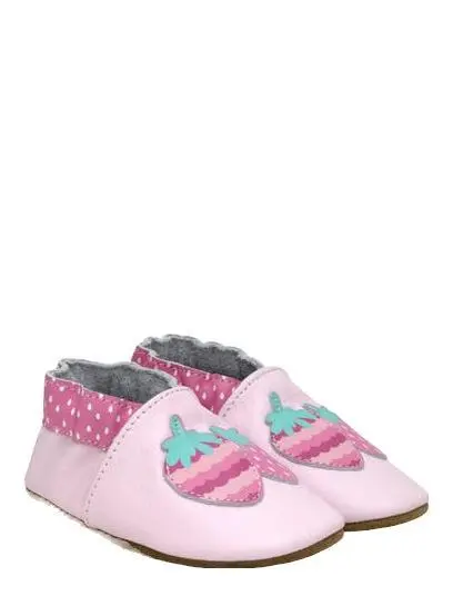 Robeez® Crib Shoe - Light/pastel Pink
