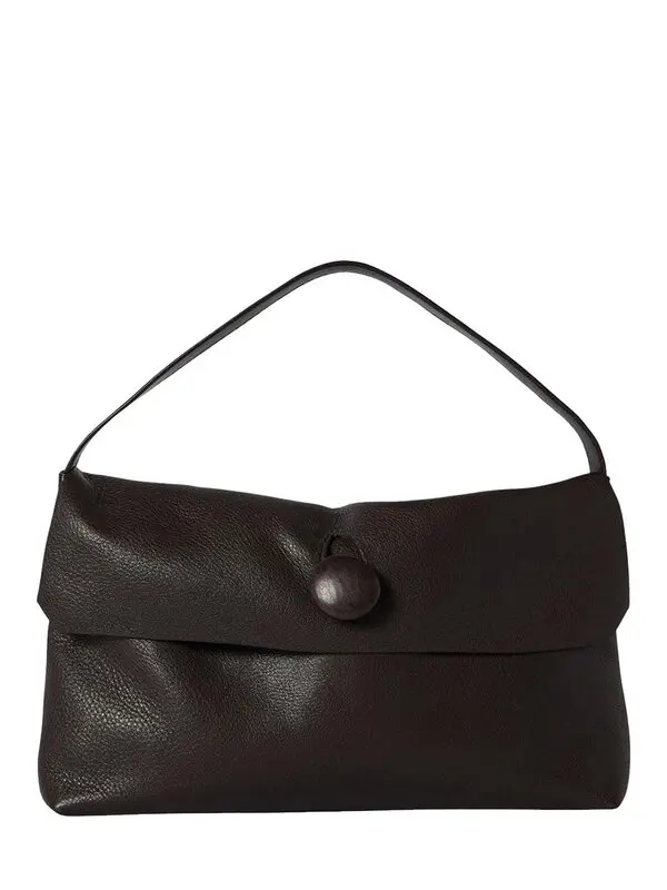 THE ROW Sally Handbag - Dark Brown