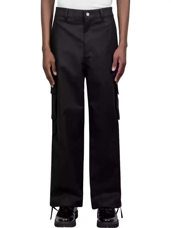 ARTE ANTWERP Button Trousers - Black