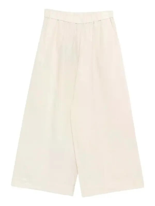 Max Mara Elastic-waistband Trousers - Neutrals