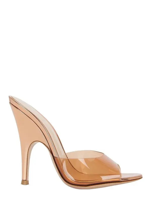 GIANVITO ROSSI Mule Sandal - Rose Gold