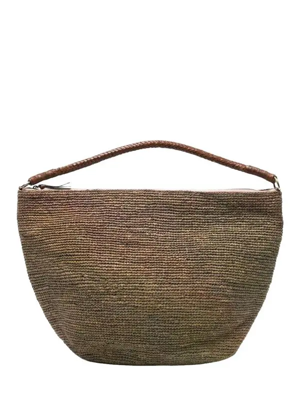 IBELIV Braided-strap Beach Bag - Brown