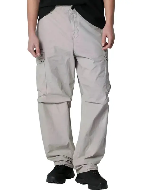 C.P. COMPANY Cotton Cargo Trousers - Grey