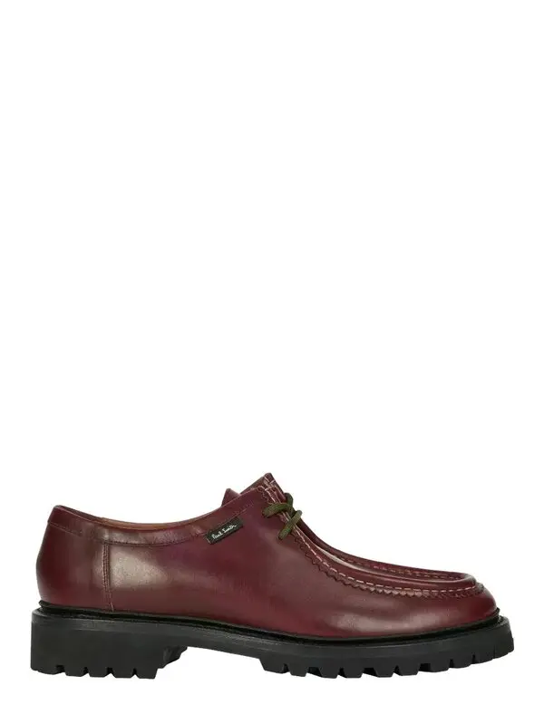 Paul Smith Rango Logo-patch Derby Shoes - Brown