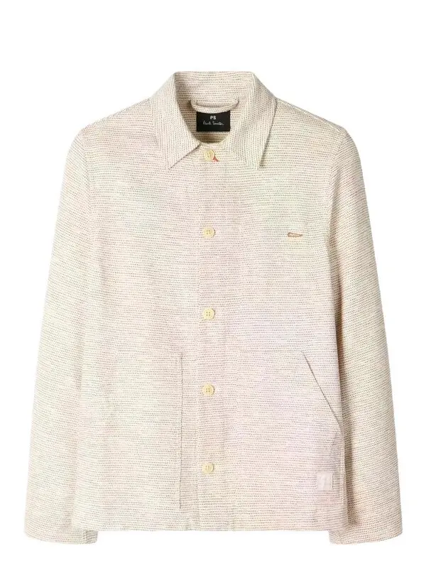 Paul Smith Buttoned Patch-pocket Jacket - Neutrals