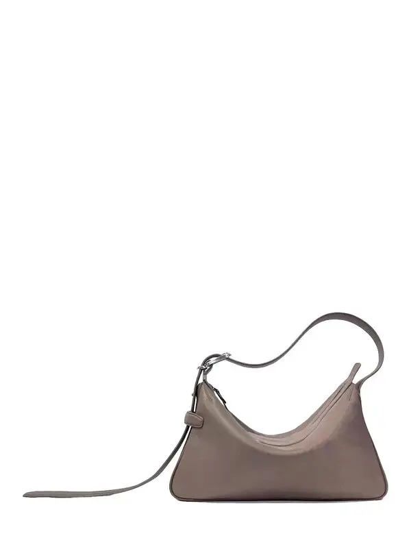 BONASTRE Rider Buckle Shoulder Bag - Brown