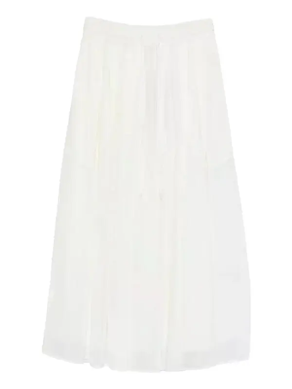 Kristensen Du Nord Drawstring-fastening Skirt - White