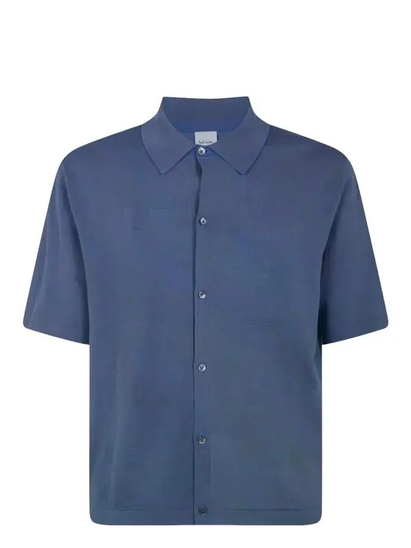 Paul Smith Checked Shirt - Blue