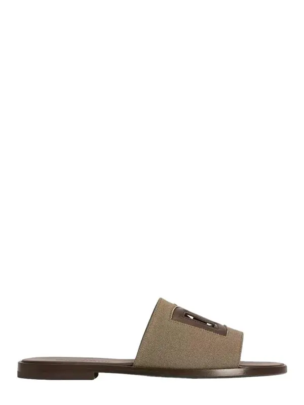 Dolce & Gabbana Dg Light Canvas Sandals - Green