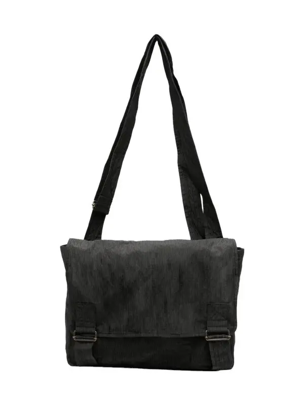 Masnada Buckle Shoulder Bag - Black