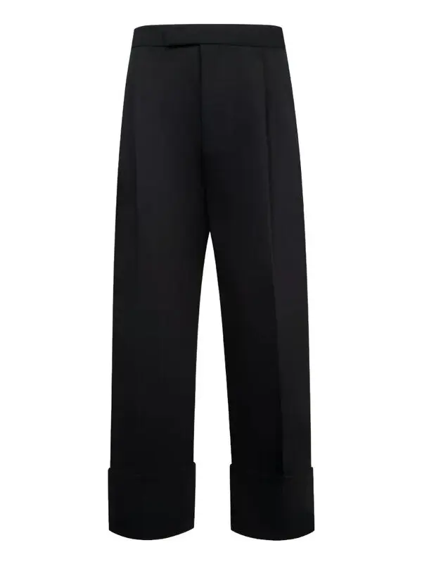 Thom Browne Double Pleat Trousers - Black