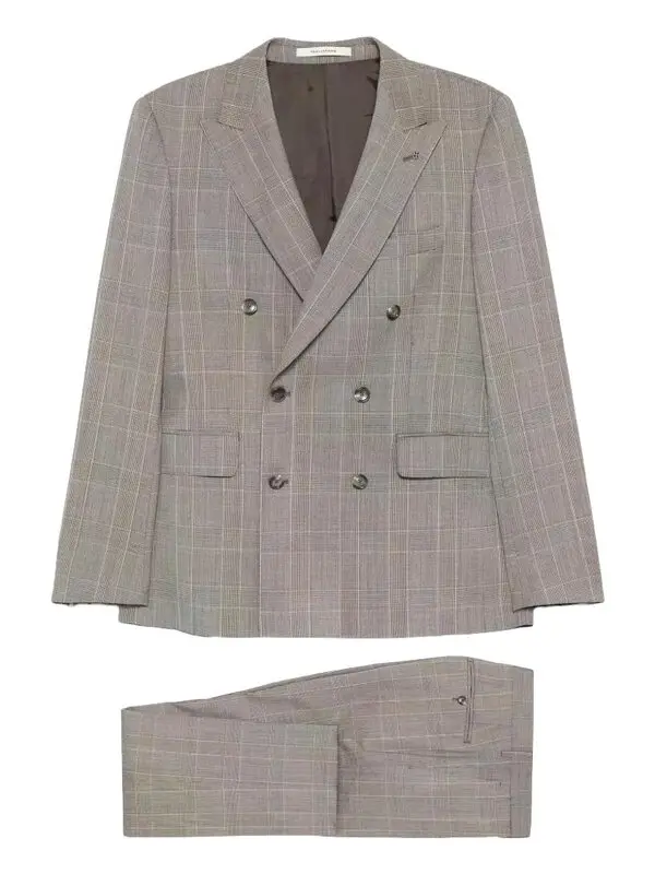 Tagliatore Double-breasted Suit - Neutrals