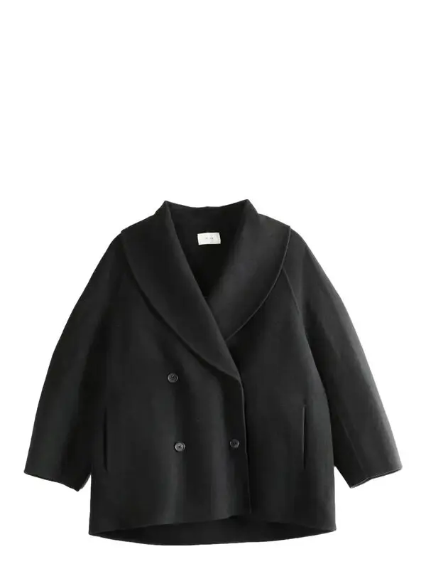THE ROW Double-breasted Jacket - Black