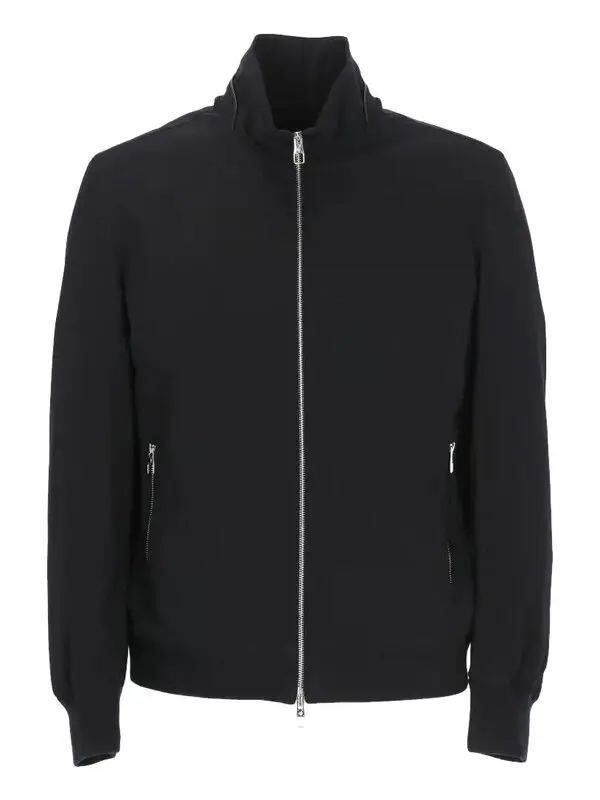 MONTECORE Padded High Neck Jacket - Black