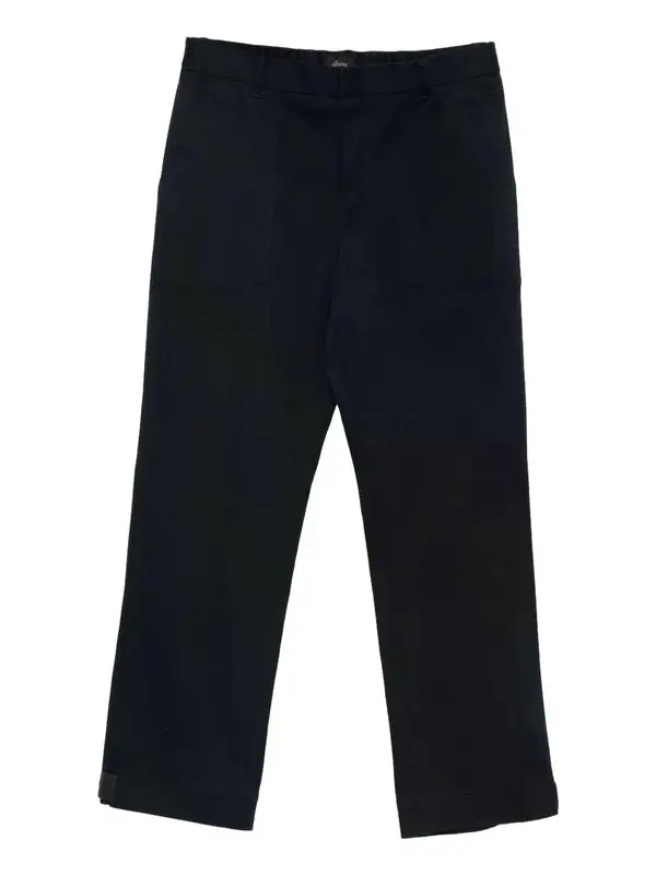 Brioni Patch-pocket Trousers - Blue