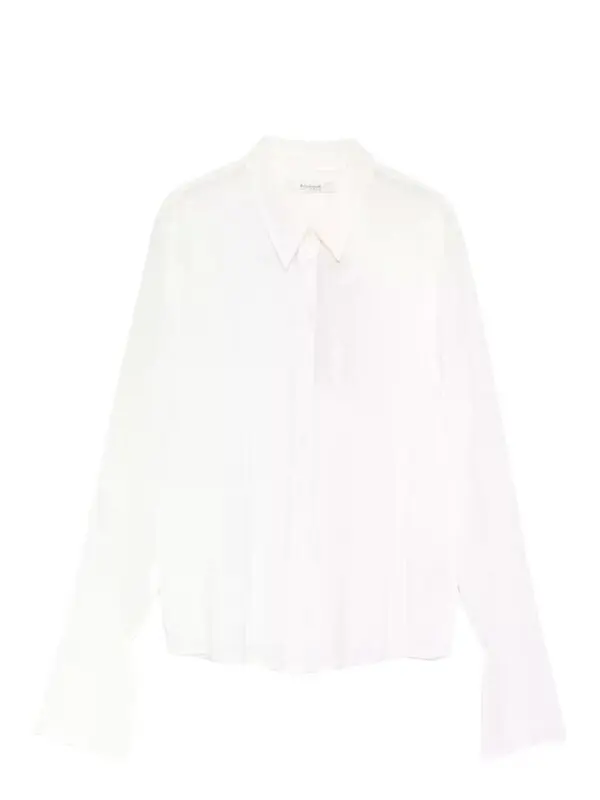 Kristensen Du Nord Flared-sleeve Shirt - White