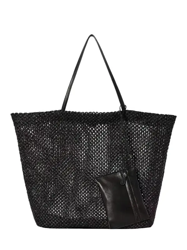 THE ROW Barn Tote Bag - Black