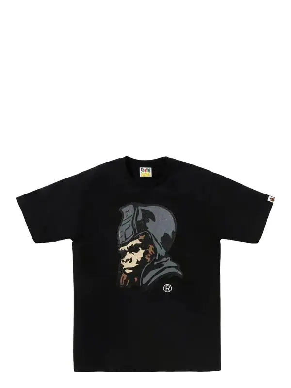 A BATHING APE Graphic T-shirt - Black