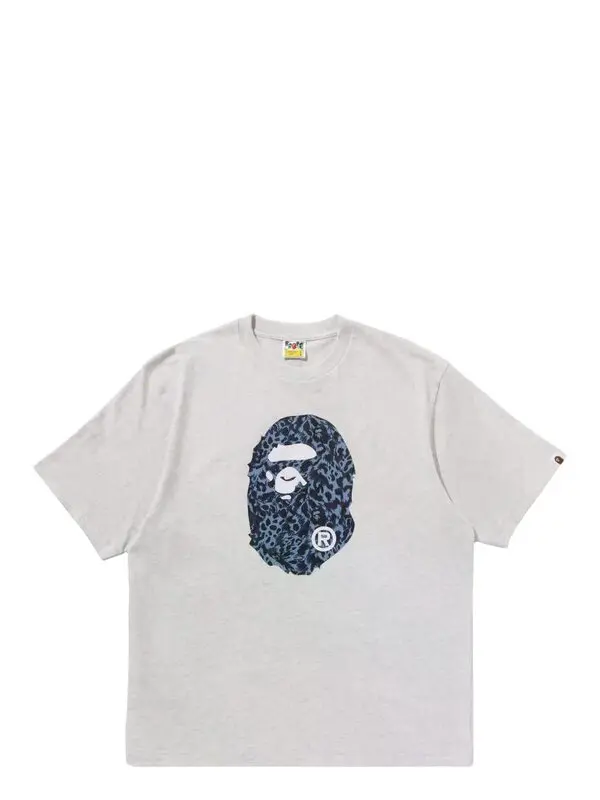 A BATHING APE Logo-print T-shirt - Grey