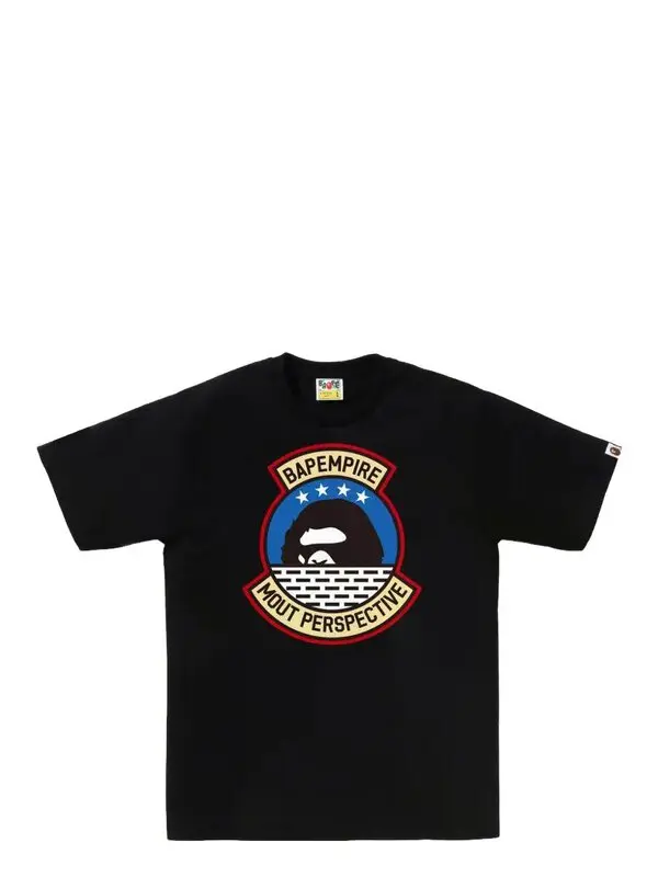 A BATHING APE Graphic T-shirt - Black