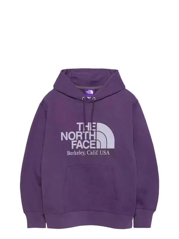 PALACE X The North Face Label Field Graphic Hoodie - Purple