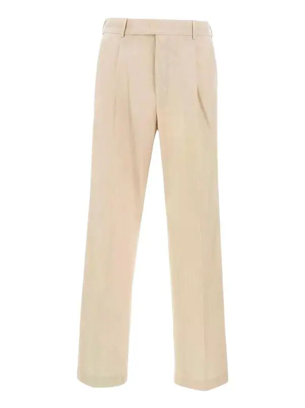 PT TORINO Tailored Pleated Trousers - Neutrals