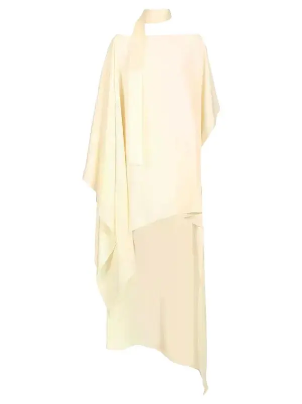TALLER MARMO Trebbia Asymmetric Dress - Neutrals