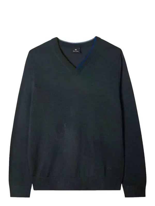 Paul Smith V-neck Sweater - Blue