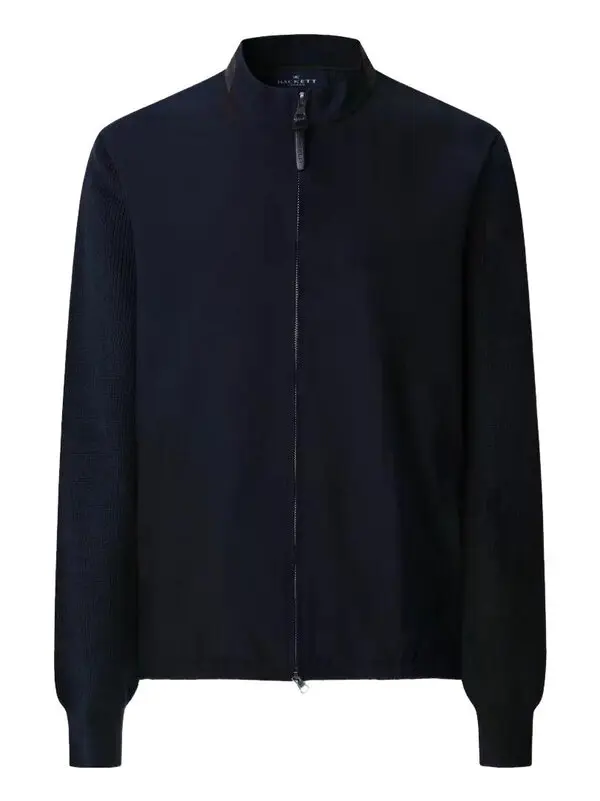 HACKETT Zipped Cardigan - Blue