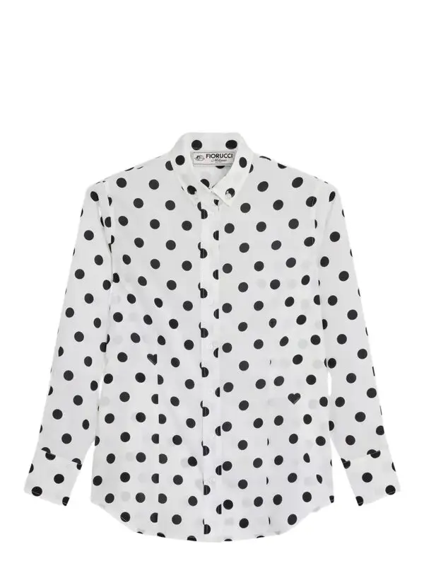 Fiorucci Polka-dot Shirt - White