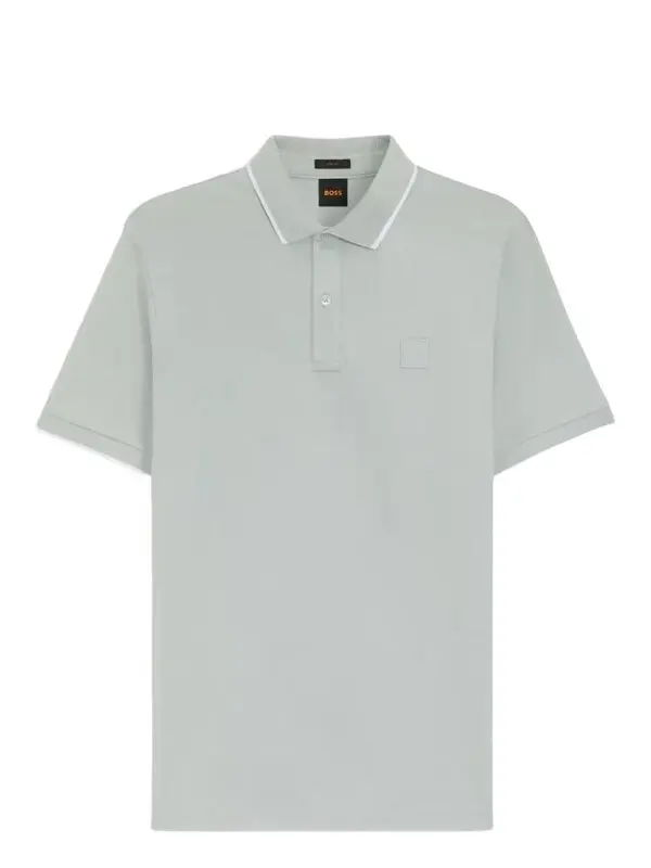 BOSS Cotton Polo Shirt - Grey
