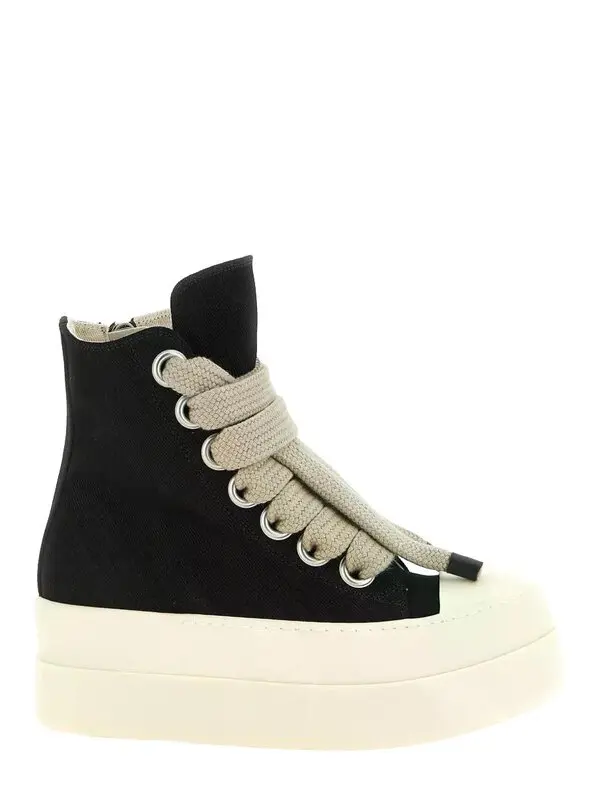 Rick Owens Jumbolace Sneakers - Black