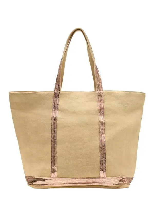Vanessa Bruno Shopper Tote Bag With Handles - Neutrals