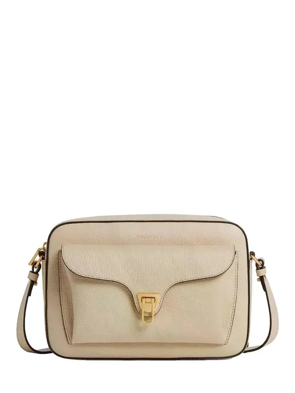 COCCINELLE Flap Shoulder Bag - Neutrals