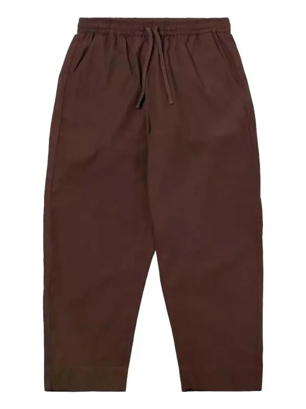 Universal Works Trousers With Drawstring - Brown