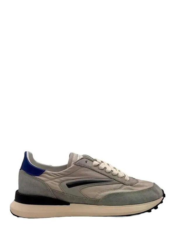 D.a.t.e. Panelled Lace-up Sneakers - Grey