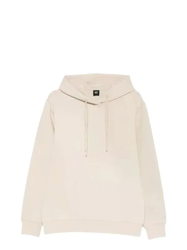 ALPHATAURI Hooded Drawstring Sweatshirt - Neutrals