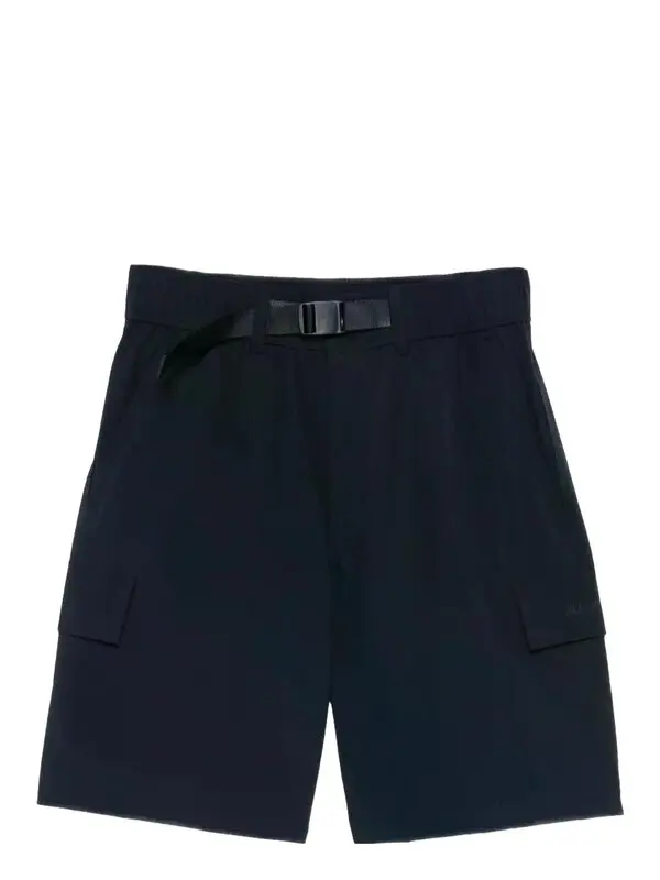 ALPHATAURI Belted Cargo Shorts - Blue