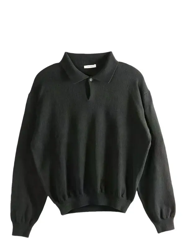 THE ROW Polo Knitwear - Black