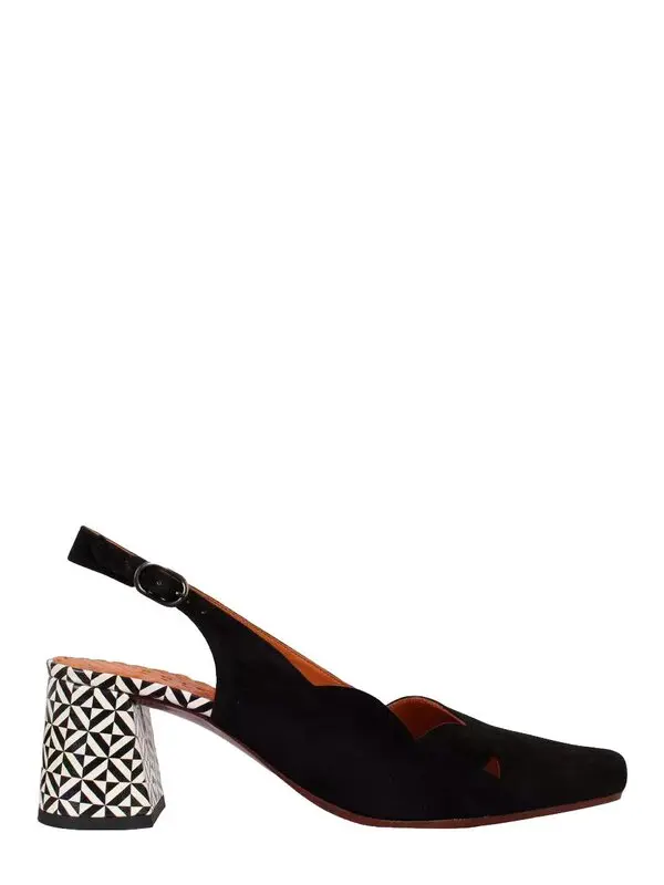 Chie Mihara Abrune Slingback Pumps - Black