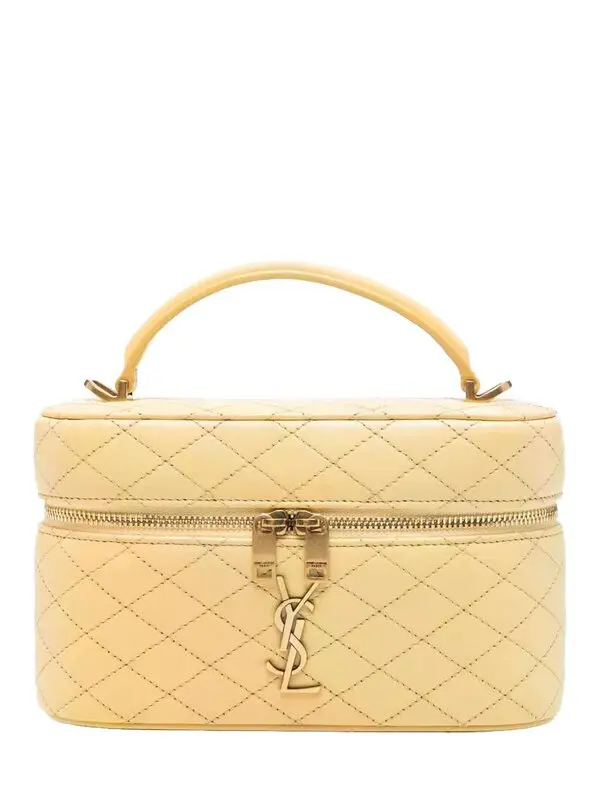 Saint Laurent Gaby Quilted Mini Bag - Yellow