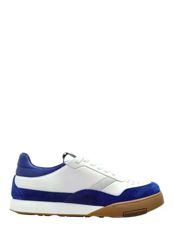 Givenchy Panelled Leather Sneakers - White