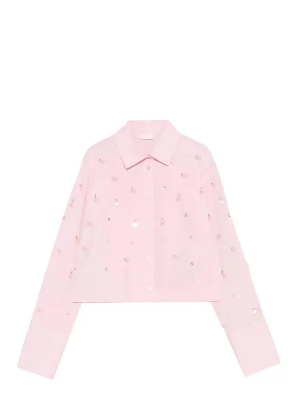 Liu Jo Embellished Shirt - Pink