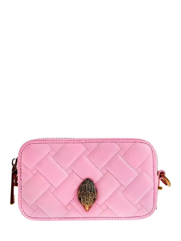Kurt Geiger Quilted Camera Bag - Pink