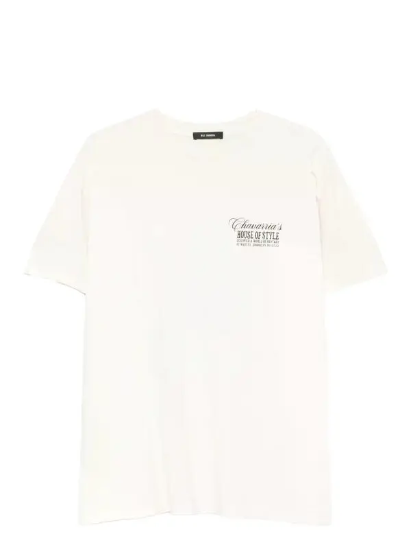 WILLY CHAVARRIA House Of Style T-shirt - Neutrals