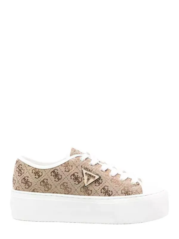 Guess Platform Sneakers - Neutrals