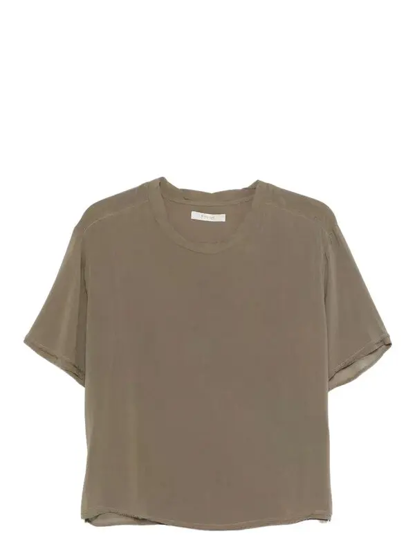 Kristensen Du Nord Raw-edge T-shirt - Green